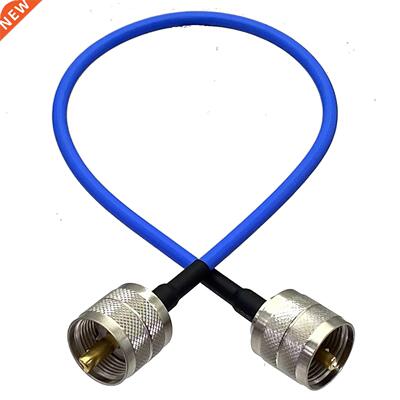 RG402 0.141" UHF PL259 Male to UHF PL259 Male Plug