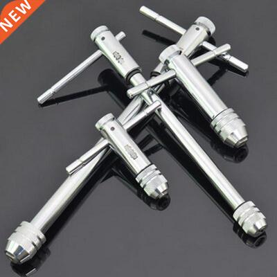 4pcs T Type Machine Hand Screw Threading Taps Reamer Drill T