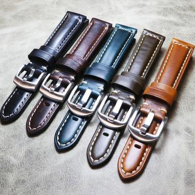 耐用加厚款头层牛皮表带