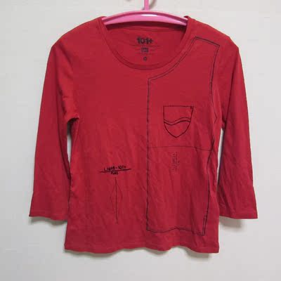 酷动城正品 Lee 女子棉质舒适轻薄时尚百搭七分袖T恤L14855J12111