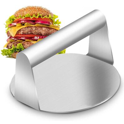 Stainless Steel Smash Burger Press Hamburger Patties Meat Ma