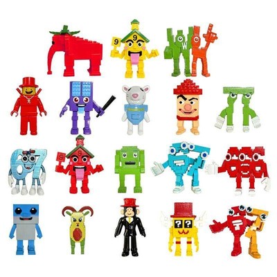 18款全套窃取脑腐手办steal a brainrot四脚合体67公仔儿童玩具