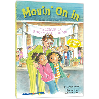 成长全知道：我们的新学校 Social Studies Connects : Movin‘ On In!英语读物原版 适应能力 经济意识 社会竞争力 大奖童书