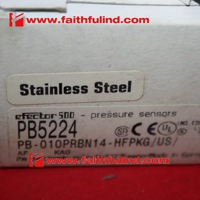 PB5224 易福门全新压力传感器 PB-010PRBN14-HFPKG/US/ /V