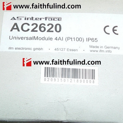 AC2620 易福门全新AS-i从站模块 4AI Pt100 IP65