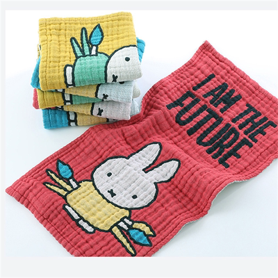 金号卡通新生长方形全棉洗脸毛巾