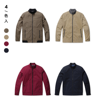 McLimited-8391 男士高尔夫球场夹克防风外套 日本进口色织面料