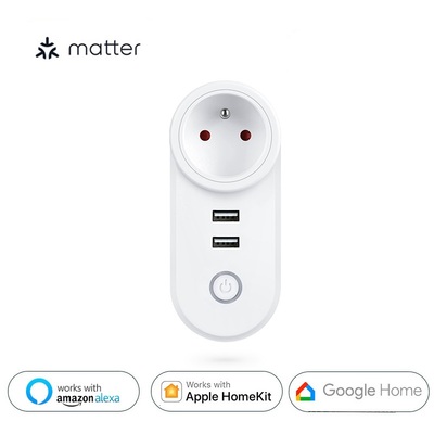 Matter智能插座HomeKit双USB