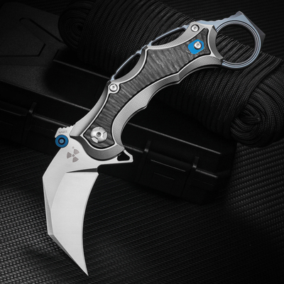 S35VN粉末钢折叠刀爪子小刀