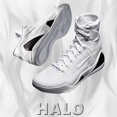 Nike耐克Kobe科比9篮球鞋白男子