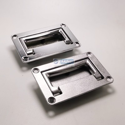 海辉LS523-2电柜箱方形暗拉手 LS002开关电控柜门折叠把手 PL002-