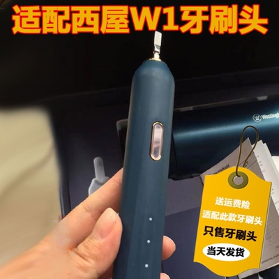 适配Westinghouse西屋电动牙刷头W1成人WT-504L替换硬软毛