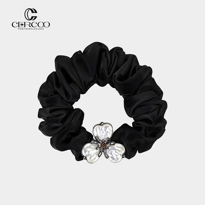 Cercoo/奢蔻庞贝印象珍珠花瓣爱心发圈小肠发圈简约发绳头绳韩系