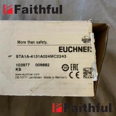 议价Euchner 103977 安士能全新安全开关 STA1A-4131A024MC2243