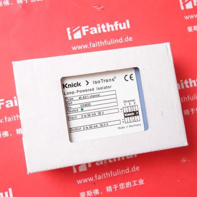 议价Knick 45 A2/1 科伲可全新信号变送模块 IsoTrans 45A2/1 Cha