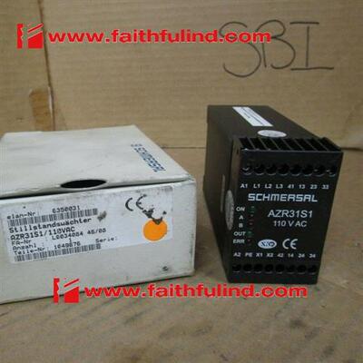 议价Schmersal 101049676 施迈赛全新安全继电器 AZR31S1 110VAC