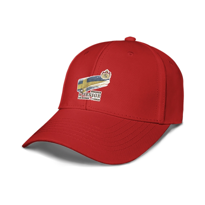 瑞典王国Sweden国旗标志鸭舌帽男女帽子运动棒球帽潮0010设 无界