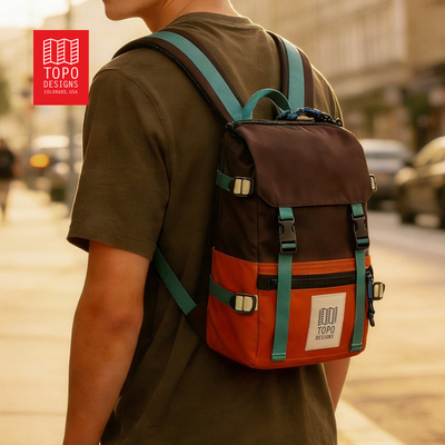 TOPO DESIGNS双肩包户外旅行露营通勤电脑背包10LRover Pack Mini