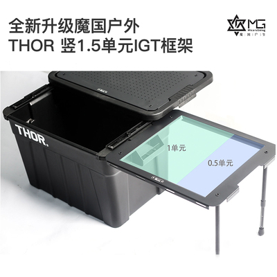 新款THOR竖1.5单元IGT框架魔国户外索尔箱igt框架配件Thor侧框