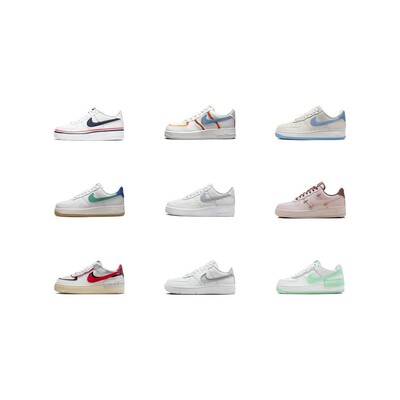 【攀登】NikeAirForce1百搭轻盈防滑耐磨低帮休闲板鞋女款