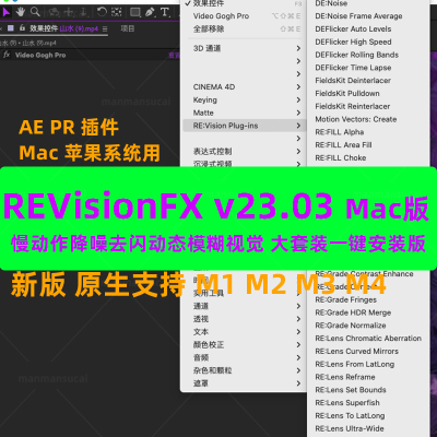 Mac版慢动作降噪动态模糊