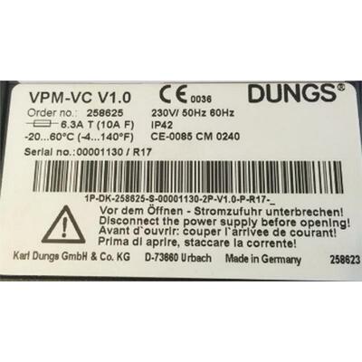 冬斯DUNGS燃气检漏装置VP
