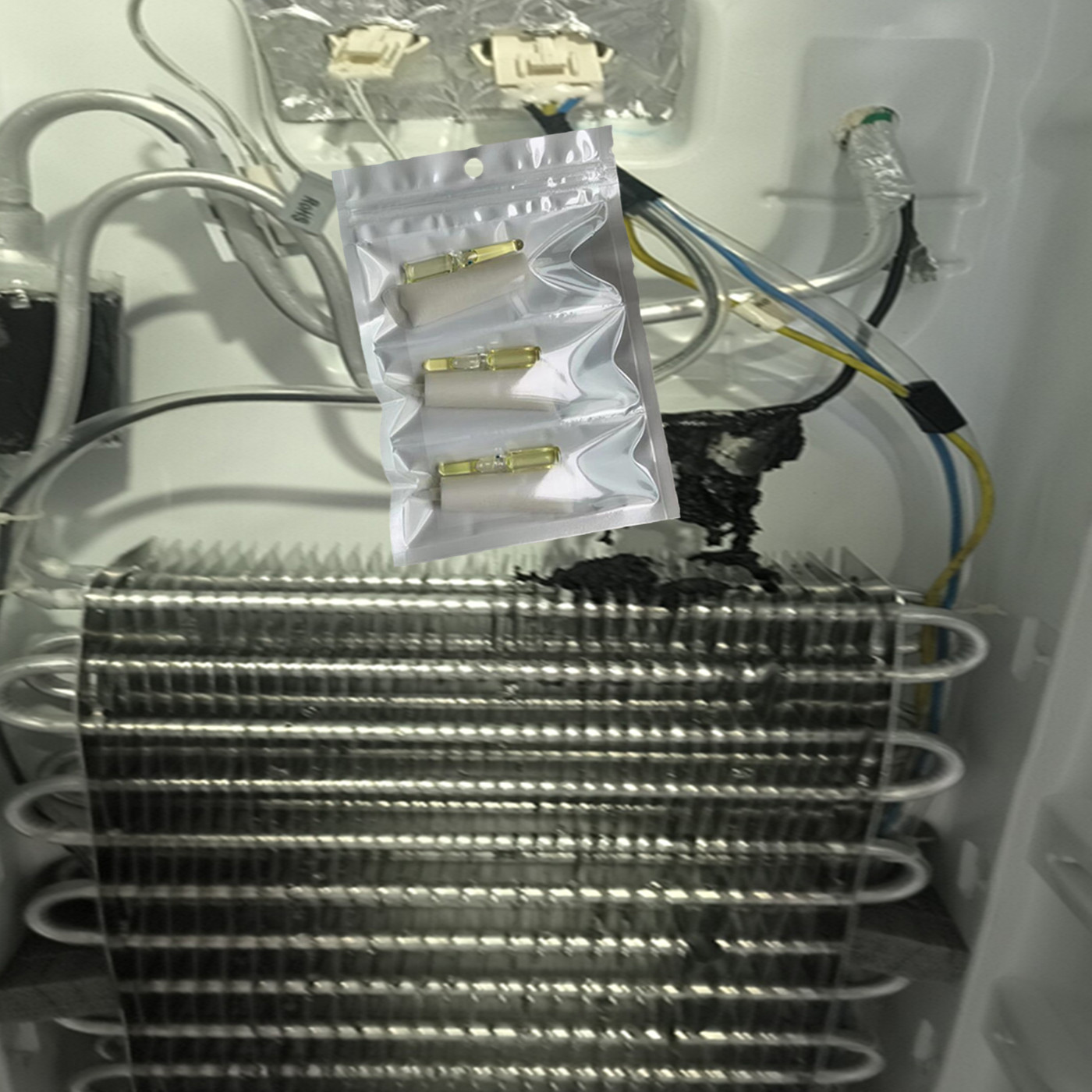 工业制冷铜管铝管修补胶铝翅片散热器漏冷媒免焊耐压耐高温强力剂