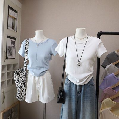 比正2026春夏新款韩版后背交叉