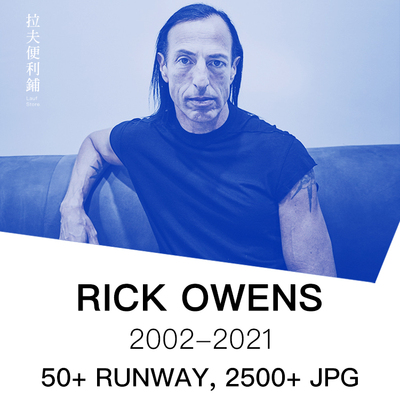 rickowens暗黑品牌高清参考素材图集流行国潮趋势服装设计ro