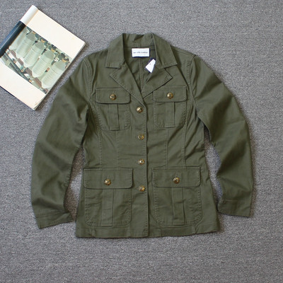 乐福佬仁 齐下副线 撤柜 女装 工装多口袋夹克外套 43we shitoday