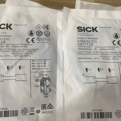 配件GTB6-N1231 1077714 SICK西克传感器议价