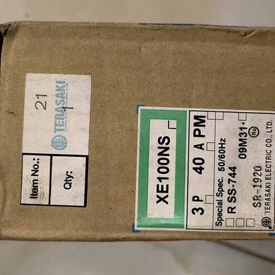 配件terasaki 断路器 XE100NS  3P40A议价