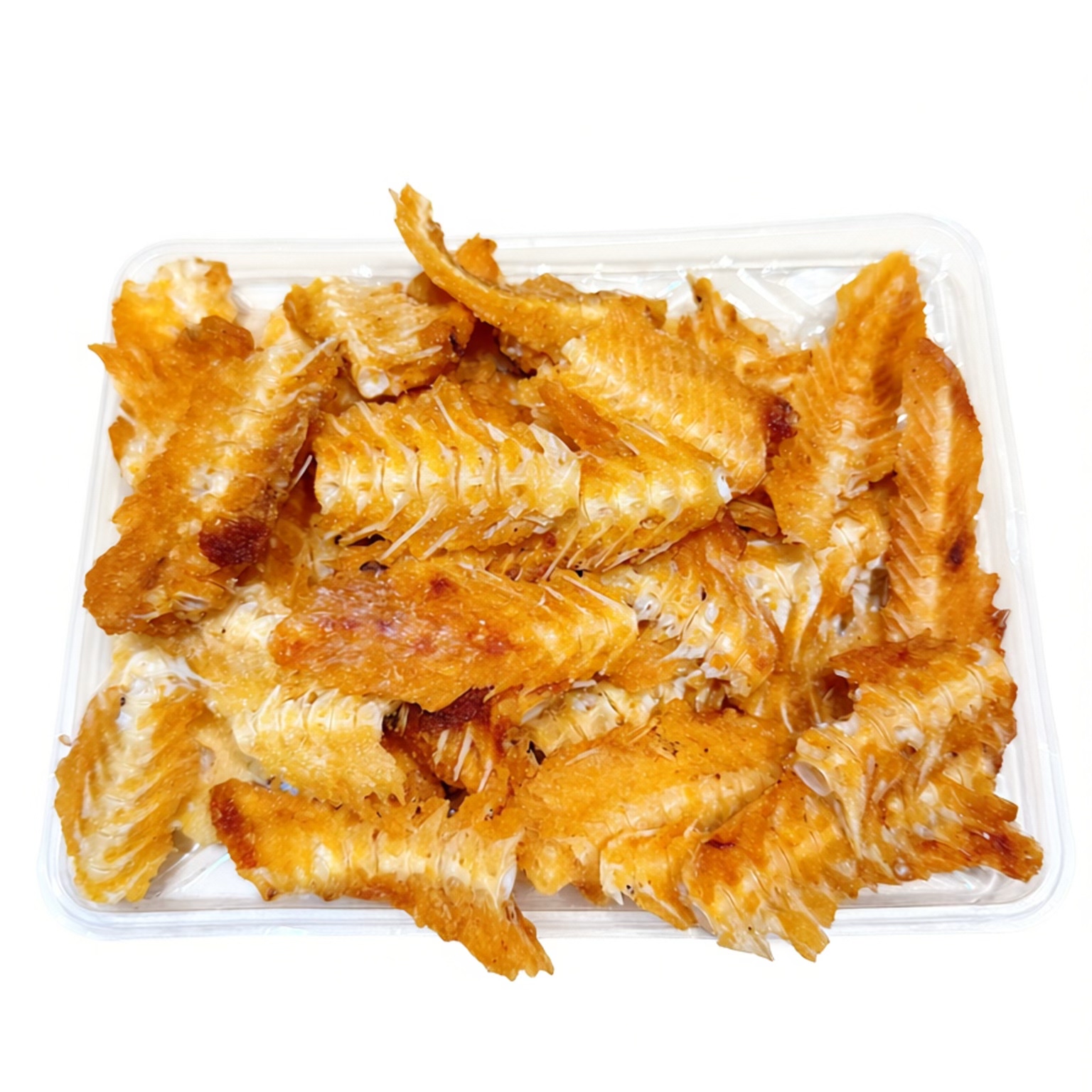北戴河特产香酥鱼排即食零食烤鱼骨深海鱼骨头100g 250g 500g