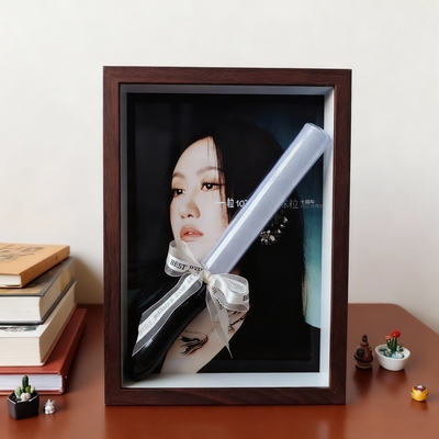 【陈粒】演唱会应援棒收纳立体中空相框diy相框中空