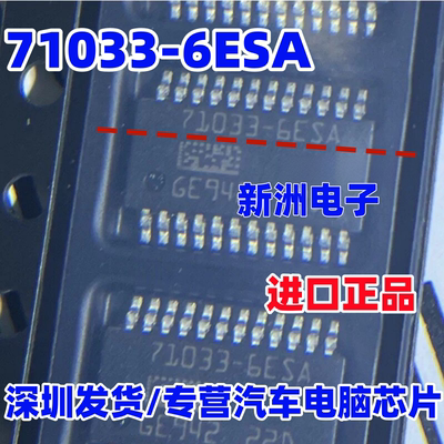 71033-6ESA BTS71033-6ESA 汽车电脑功率电子开关芯片 SOP24 全新