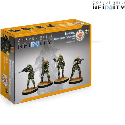 【桌游乱炖】Infinity: NA2 Brawlers,MercenaryEnforcers