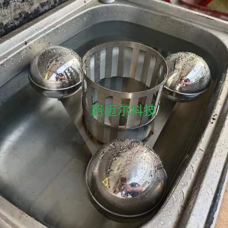 定制款工业油水分离器通用浮球浮油收集器吸油设备不锈钢材质