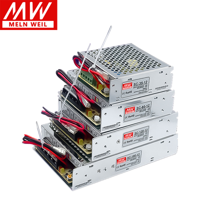 Mean Well Ups可充电不间断电源Sc-35-60-120-180 12V24V停电电源