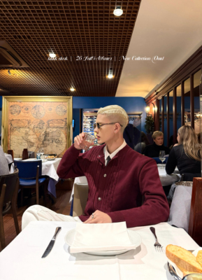 KKKk暗黑风「老钱新贵」长期主义老钱风经典轻奢立体针织开衫毛衣