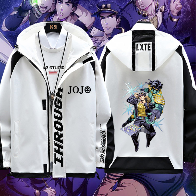 JOJO的奇妙冒险衣服空条承太郎吉良吉影联名外套男女同款夹克潮jl