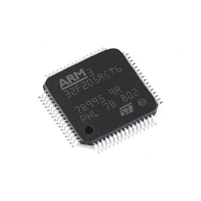原装正品 STM32F205RCT6 LQFP-64 ARM Cortex-M3 32位微控制器MCU