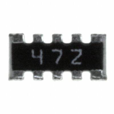 746X101472JP 电阻 《 RES ARRAY 8 RES 4.7K OHM 1206    》