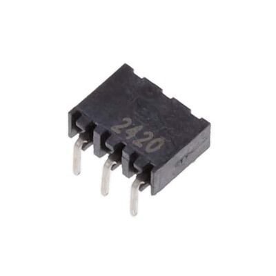 2314928-3 连接器 《 3P,2MM,B-B,REC,SRHZ,2.1,0.1AU,TB    》