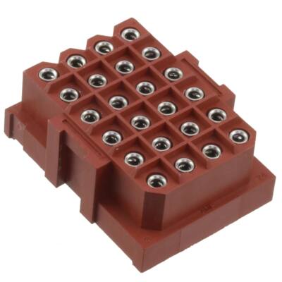 207532-2 连接器 《 CONN HDR 24P 0.197 TIN-LEAD PCB    》