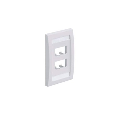 CFPE4BLY 连接器 《 FACEPLATE, 4 PORT, SINGLE GANG,    》