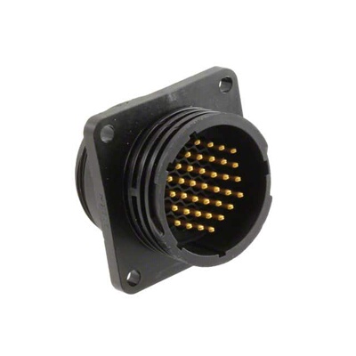 1-206934-7 连接器 《 CONN RCPT MALE 37POS GOLD SOLDER    》