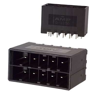 1-917657-5 连接器 《 CONN HEADER VERT 10POS 5.08MM    》