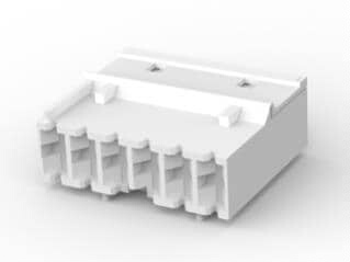 928343-6 连接器 《 CONN RCPT HSG 6POS 5.00MM    》