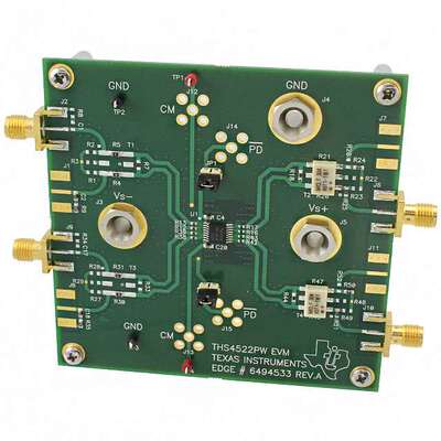 THS4522EVM 开发板 《 EVAL MODULE FOR THS4522    》