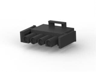 1-480702-9 连接器 《 CONN U-MNL PLUG 4POS 94V-2 BLK    》
